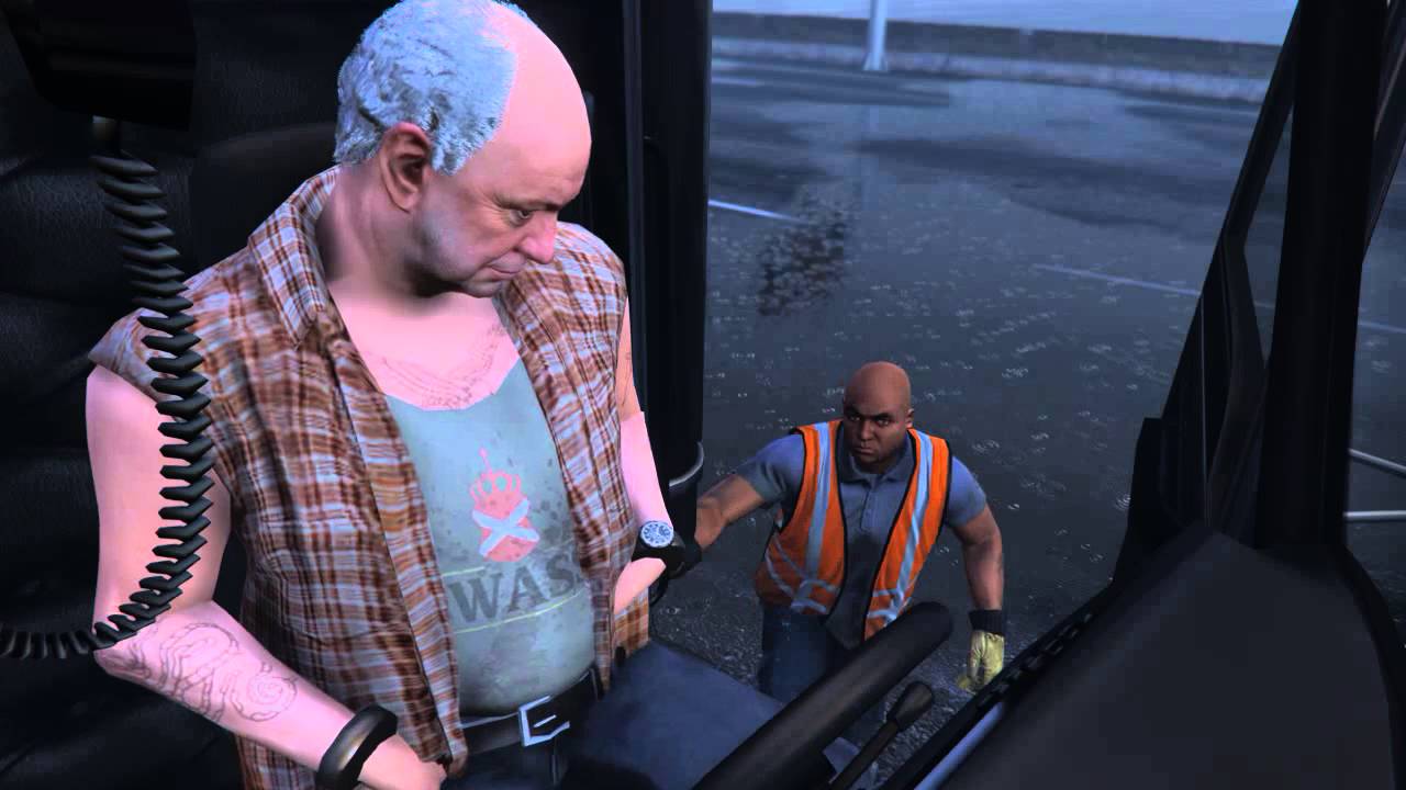 Angry man [First attempt Rockstar Editor on PS4] - YouTube