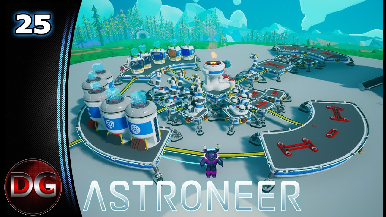 Astroneer - Season 2! - Automated smelting and storage! - Ep 25 - YouTube