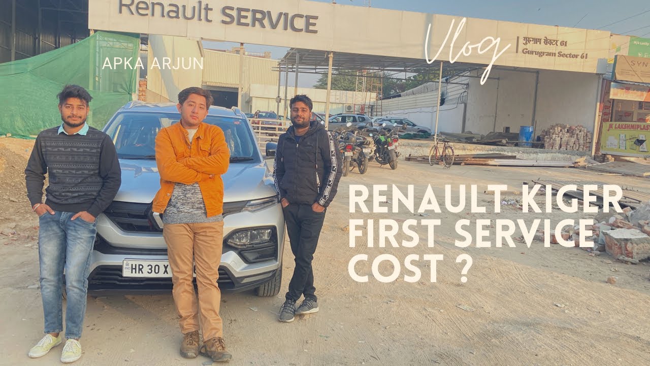 Renault Kiger First Service Cost | Free Service ? | Service Experience ...