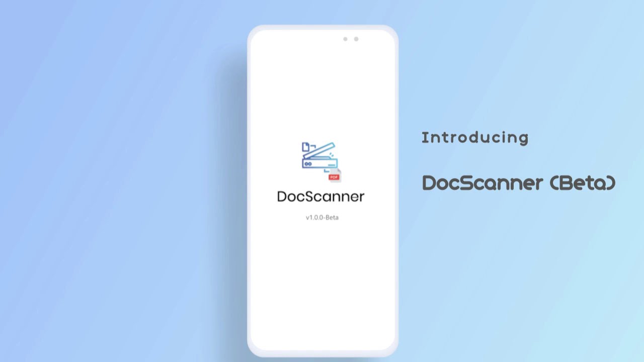 DocScanner promo | Simple document scanner - YouTube