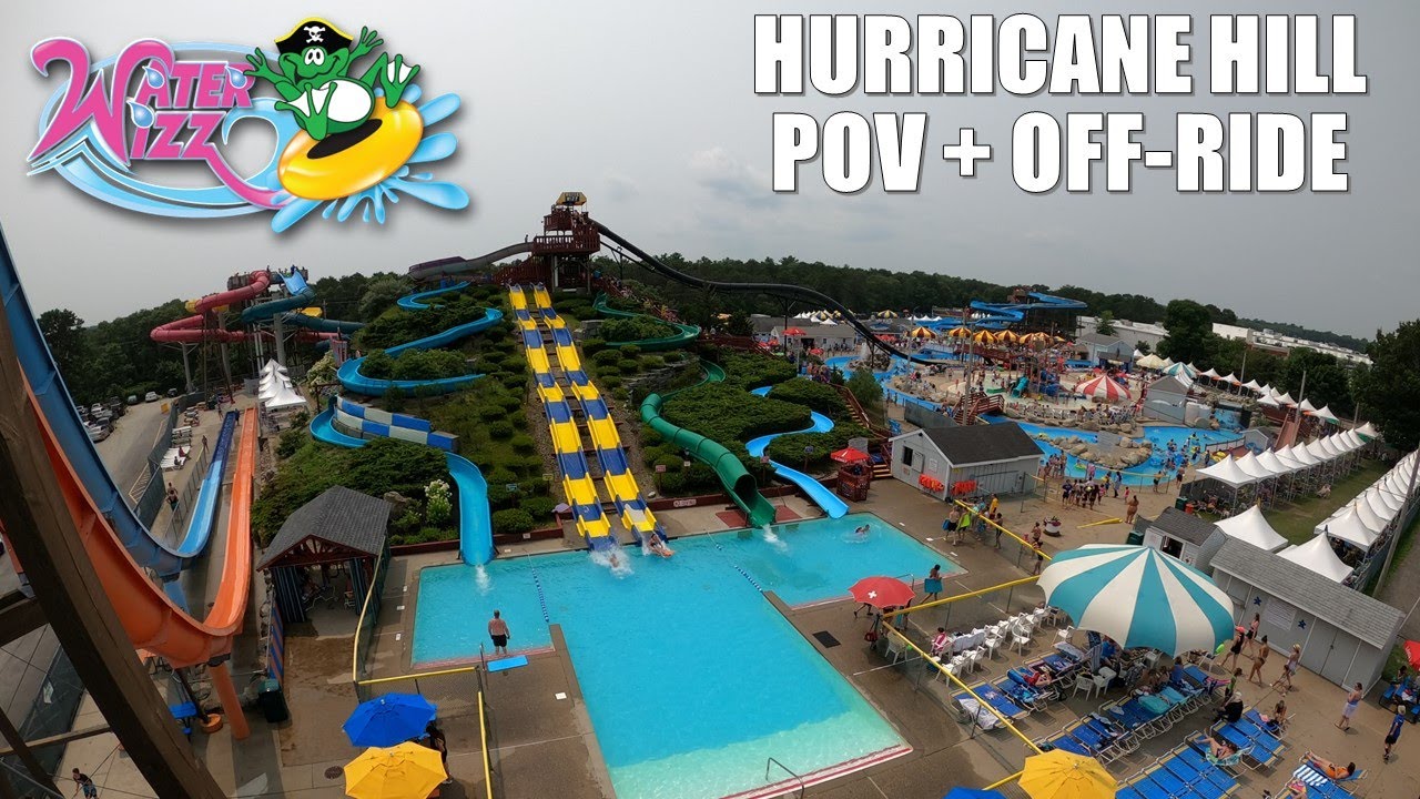 Hurricane Hill POVs + Off-Ride Footage, Water Wizz Mat Slides | Non ...