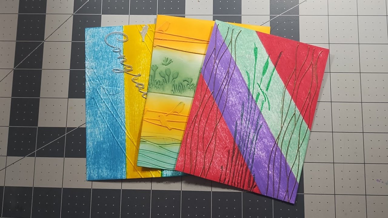 Elevate Your card Designs with Border Embossing Brilliance! - YouTube