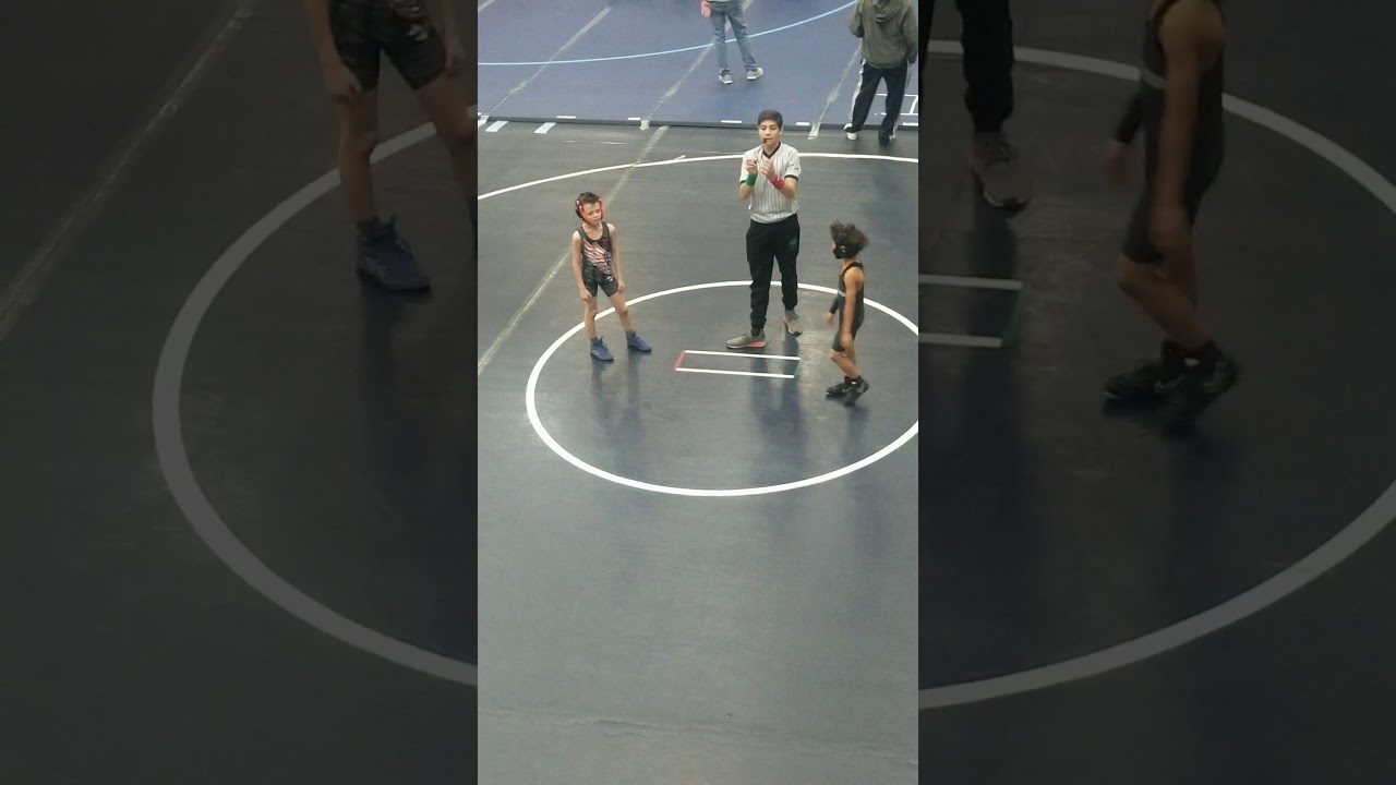 Brawlers Jett Sanders 55lbs wrestler - YouTube