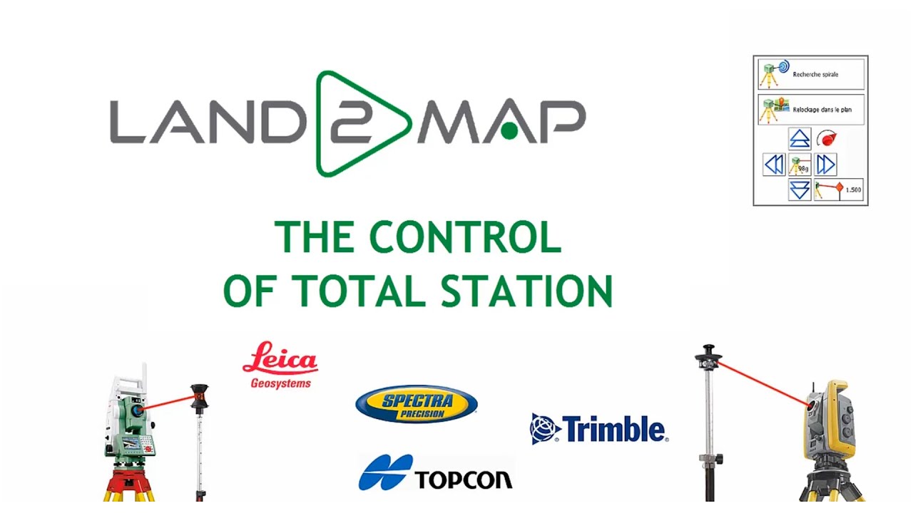 LAND2MAP // THE CONTROL OF TOTAL STATION - YouTube