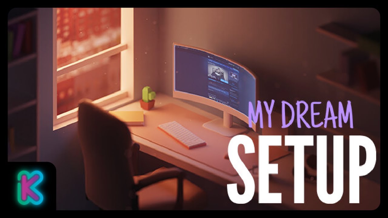 My Dream Setup | Minimalist PC Gaming Room - YouTube