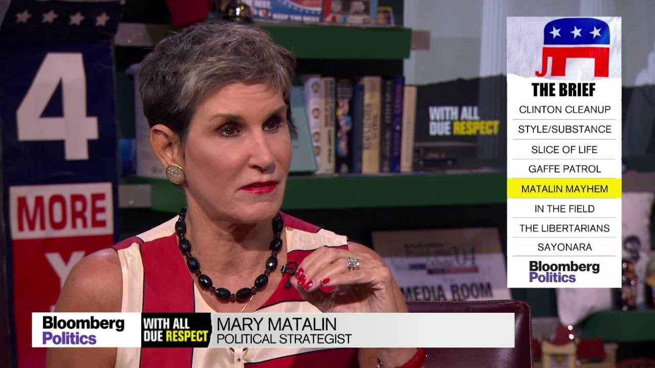 Mary Matalin Says Trump Has a 100% Chance of Winning - YouTube