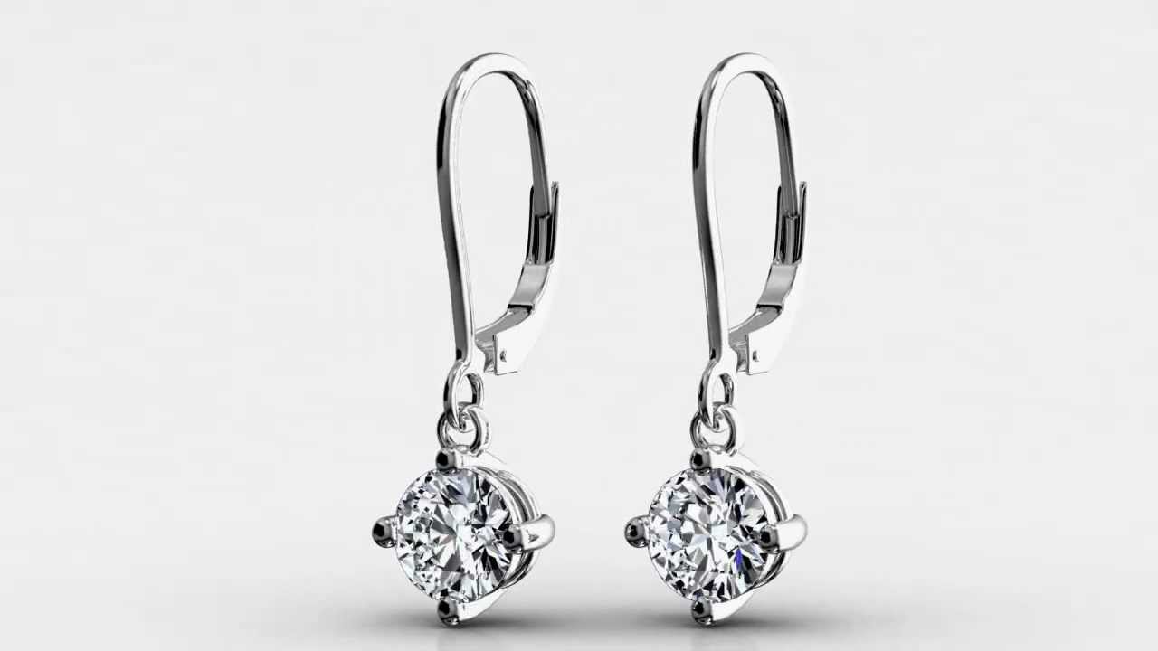 3D Earring Animation - YouTube