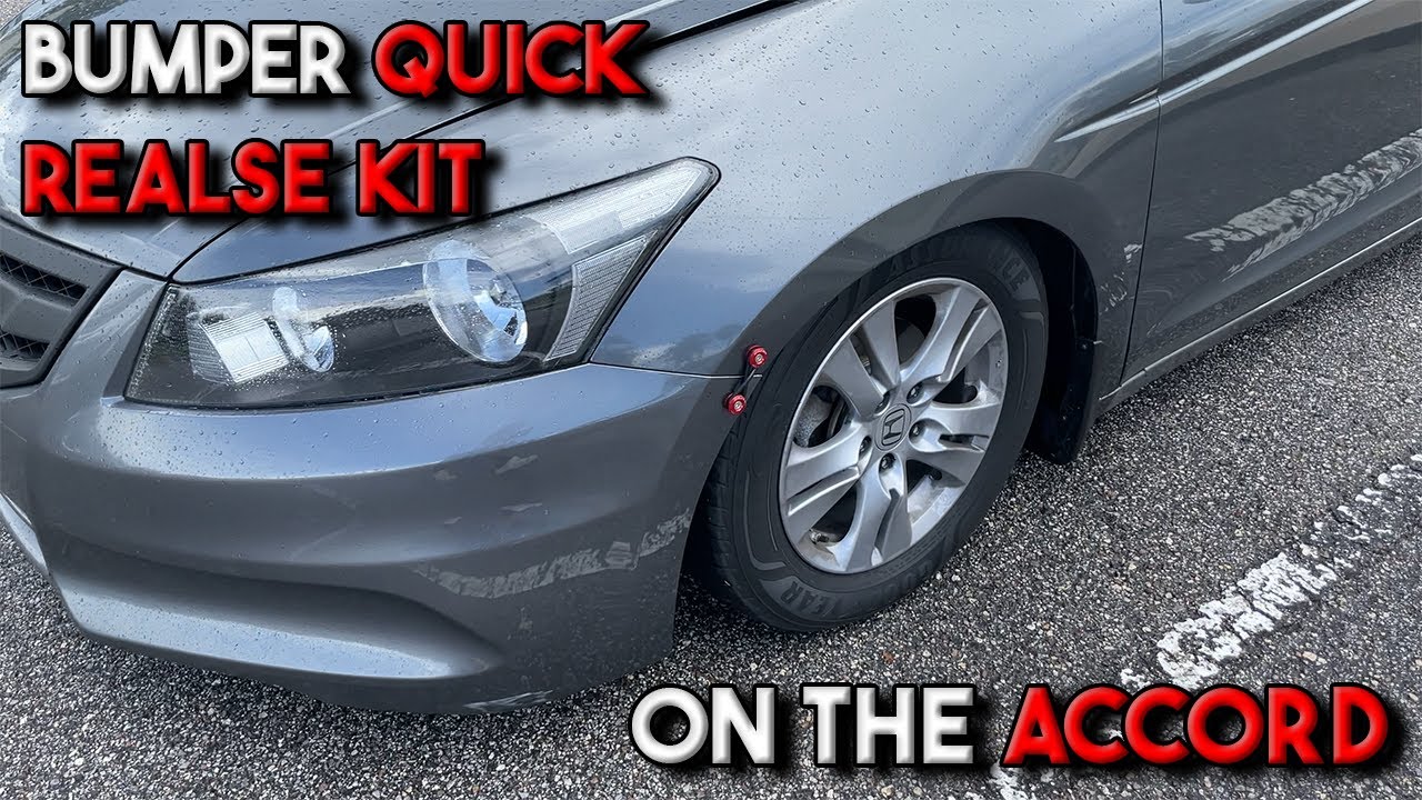 Bumper Quick Release Kit on the Accord - YouTube