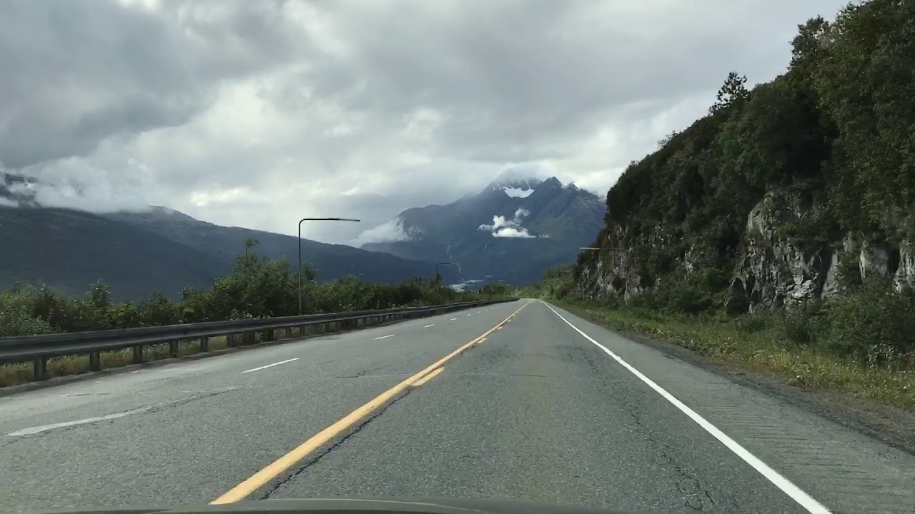 Alaska HWY Thompson Pass to Valdez - YouTube