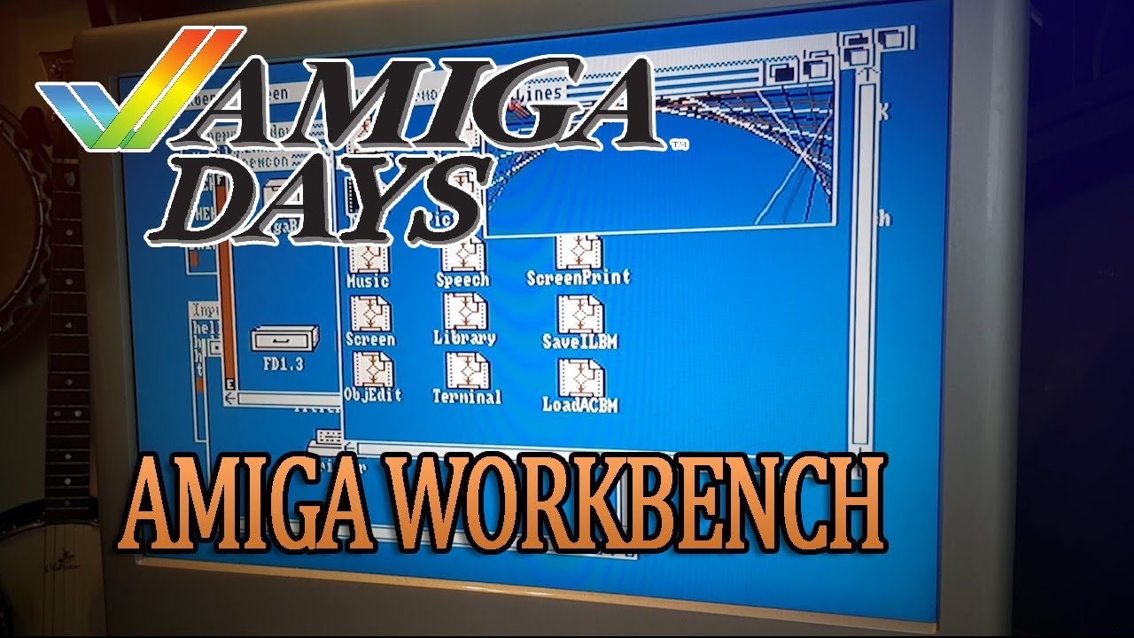 Amiga Days - The Amiga Workbench Disk - YouTube