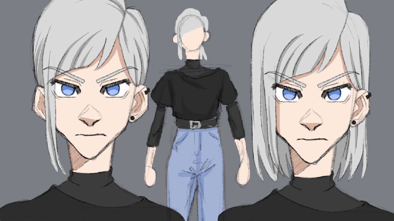 Designing and Redesigning some of my OCs [SPEEDPAINT] - YouTube