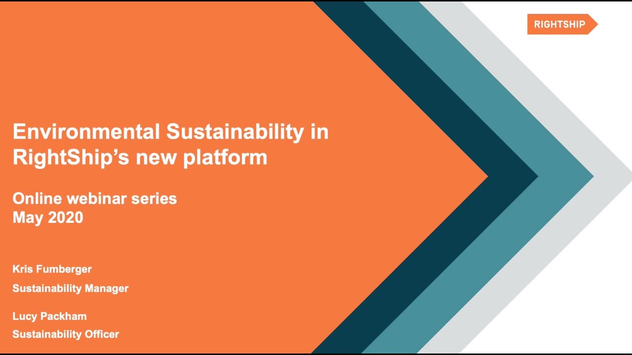 The GHG Rating in the new RightShip platform - webinar session 26 May ...