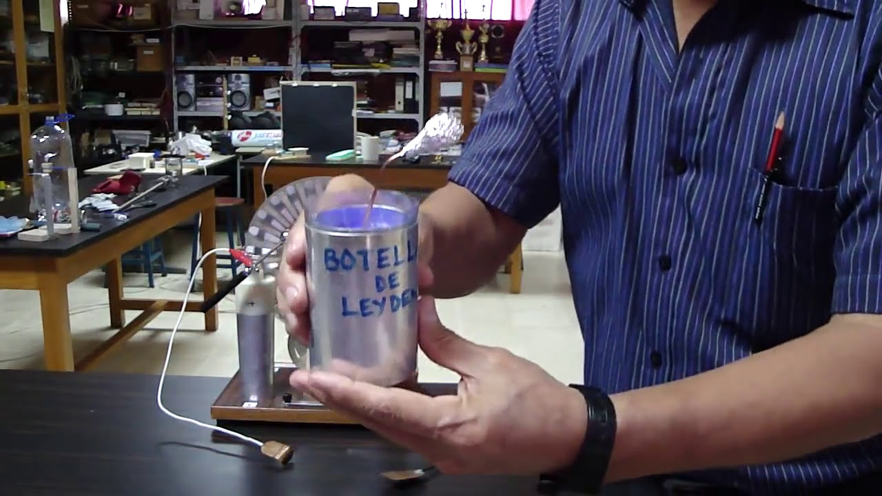 BOTELLA DE LEYDEN - Grandes Cargas Eléctricas - YouTube