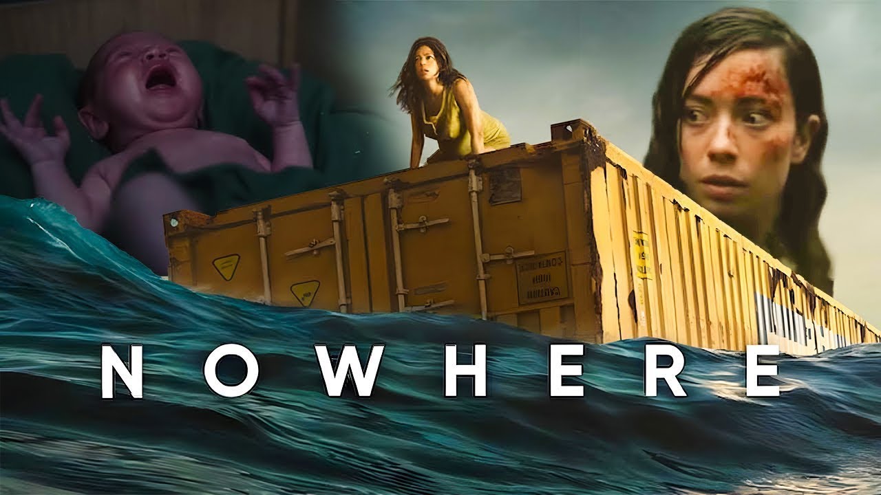 Survival Movie - Nowhere - Hindi URDU Dubbed - pregnant woman trapped ...