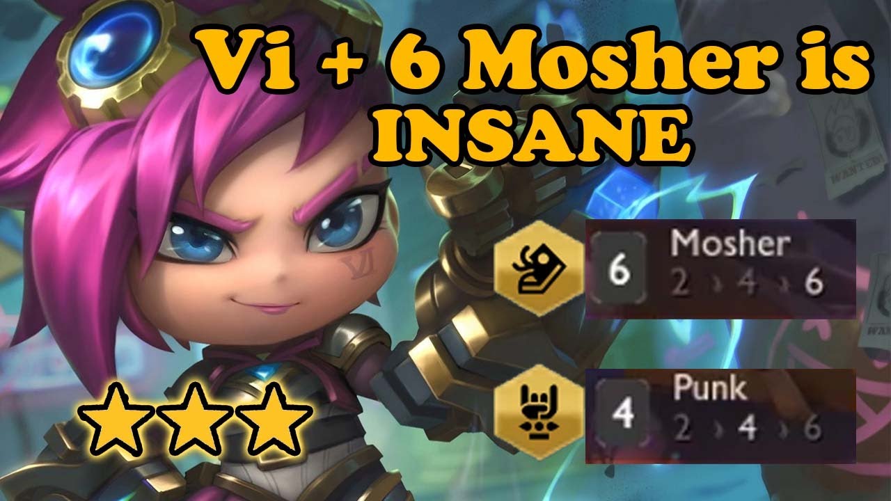 3 star Vi is actually a good carry now! | TFT Set 10 Patch 14.2 - YouTube
