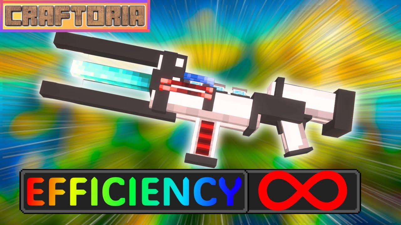 LASER Mining Rifle | MK3 Mining Gadget - Craftoria #1 - YouTube