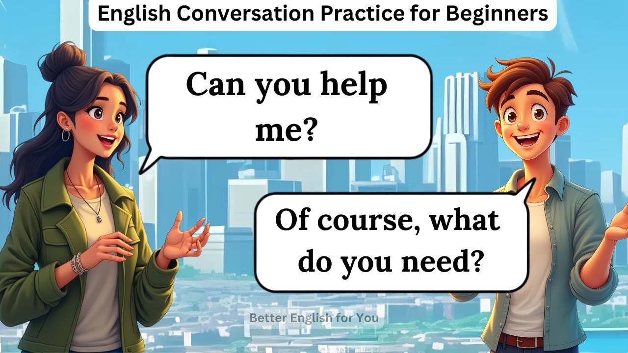 English Conversation Practice for Beginners | 100 common daily use ...