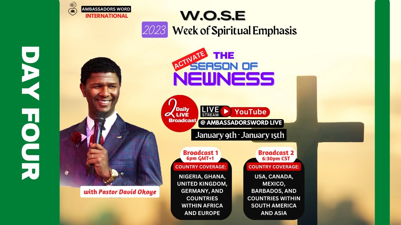 DAY FOUR: Week of Spiritual Emphasis - YouTube