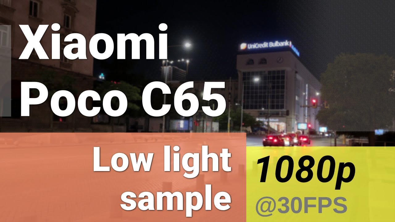 FullHD 1080p 30fps (low-light, main camera) - Poco C65 - YouTube