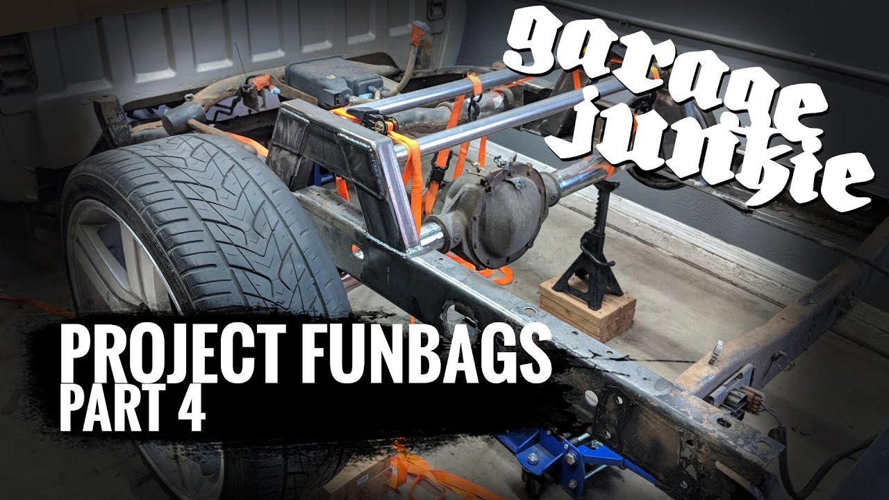 How To Bag A Truck : Installing A Notch and Bridge For a Bagged Truck ...