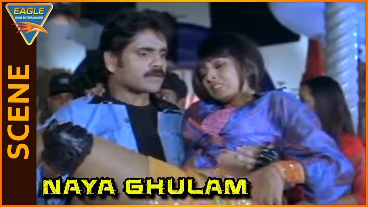 Naya Ghulam Movie | Nagarjuna Advertisement Scene | Simran | Reema Sen ...