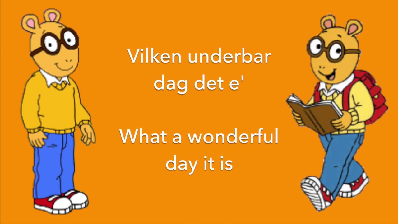 Arthur - Theme Song {Swedish + Translation} - YouTube