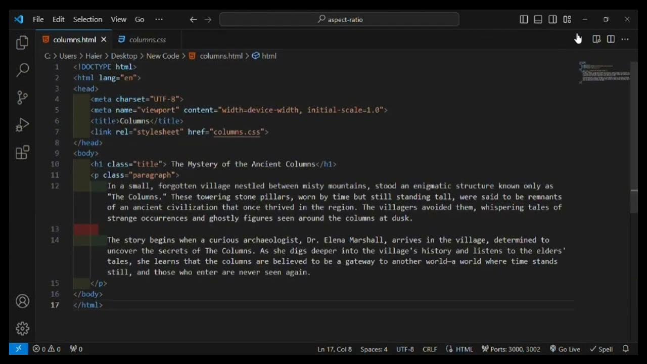 Responsive columns#html and #css 🚀👩🏻‍💻#html5 #css3 #htmlcss #webdev #webdeveloper #csstips # ...