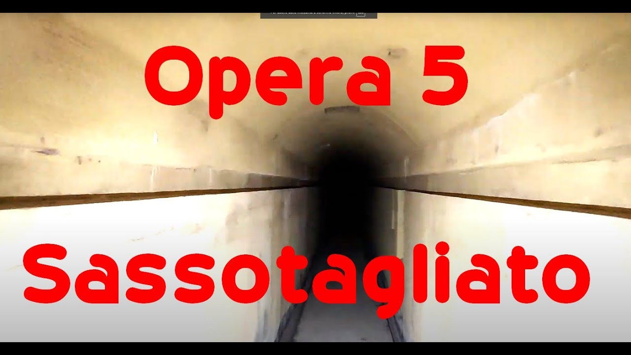 Bunker Opera 5 - Sbarramento di Sassotagliato - YouTube