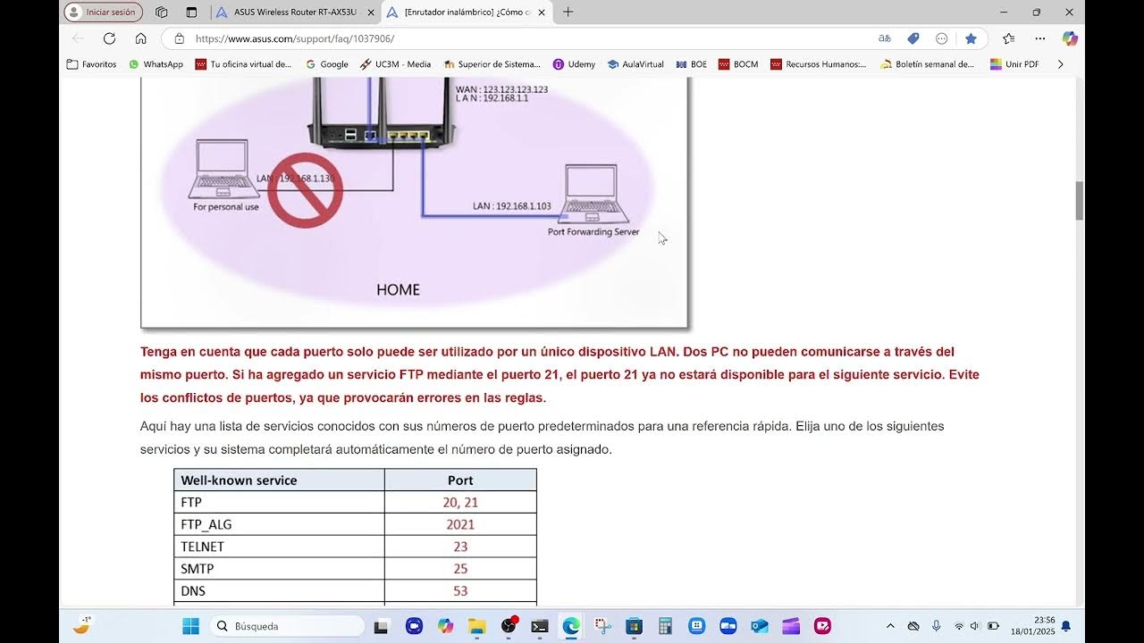 Reenvió de Puertos NAS Router ASUS. Parte I. Prof. Ingeniero Informático Eduardo Rojo Sánchez ...