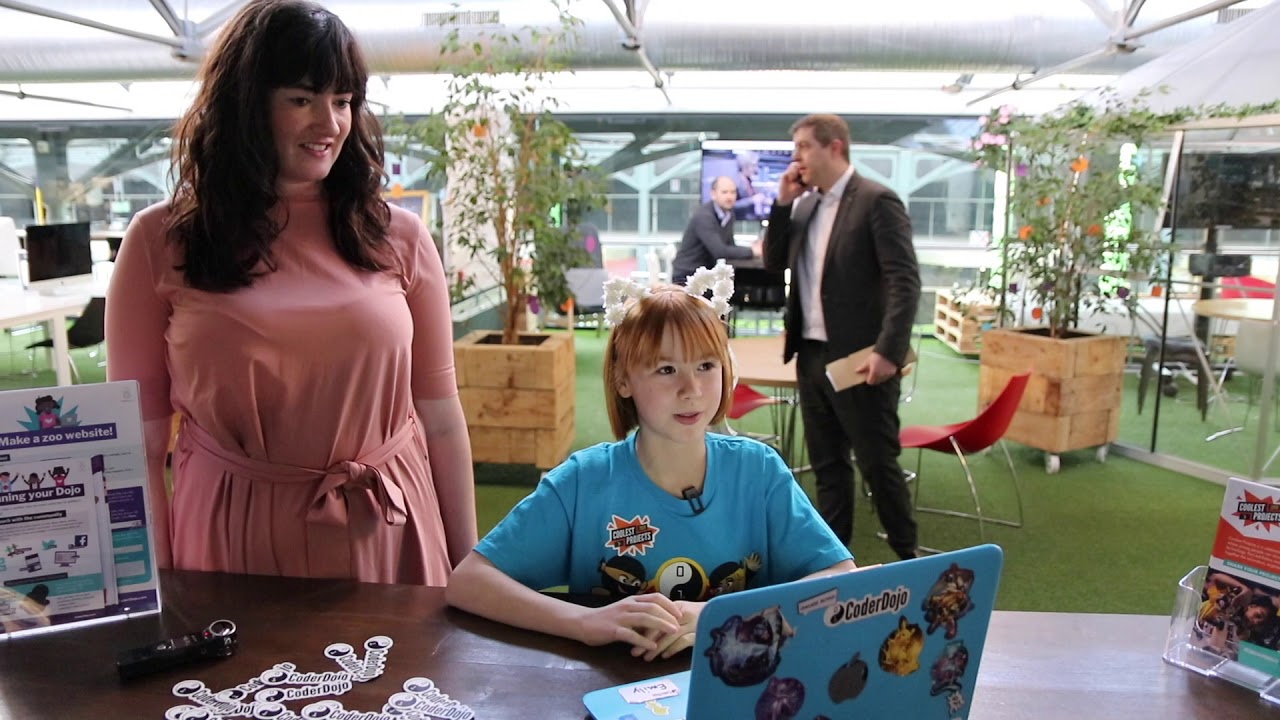 CoderDojo Demonstration - Future Jobs Ireland Launch - YouTube