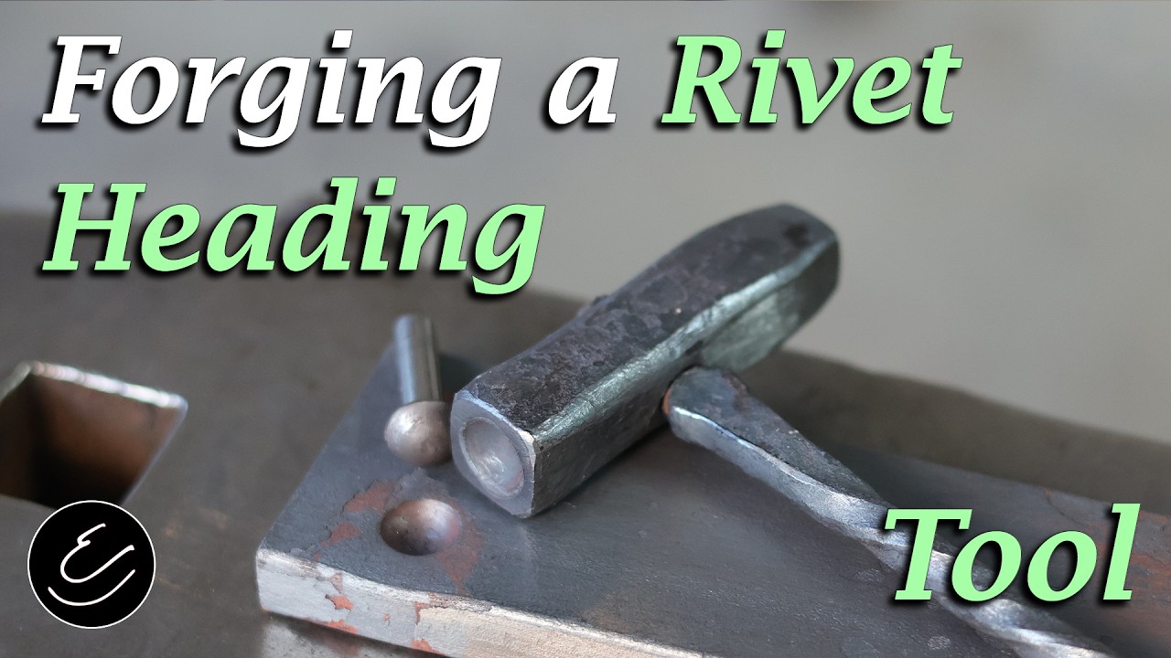 How to Forge a Rivet Heading Tool - YouTube
