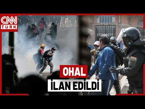 Eylemler Durdurulamıyor! Bolivya'da İç Karışıklık Sonrası OHAL İlan Edildi!