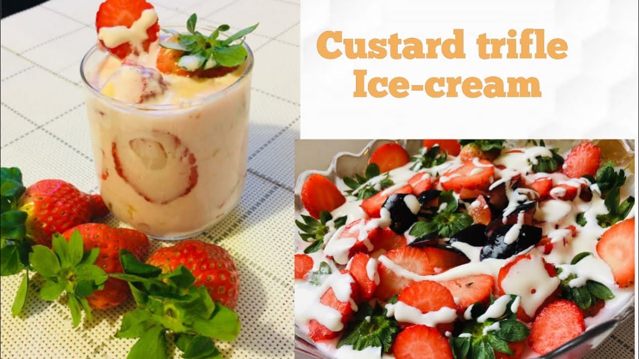 Fruit Trifle Ice-cream | cocktail Ice-cream | Quick Recipes - YouTube