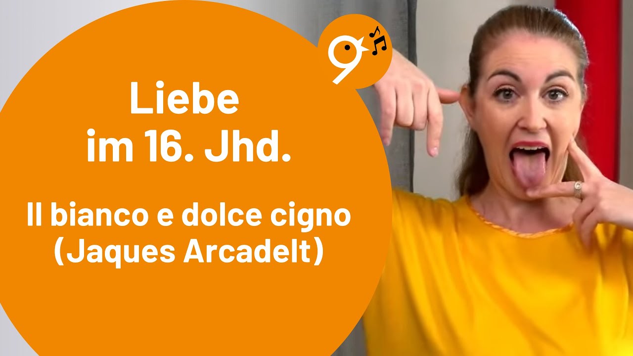 Einsingen um 9 (3.6.25) mit Julia, Liebe im 16. Jhd., Il bianco e dolce ...