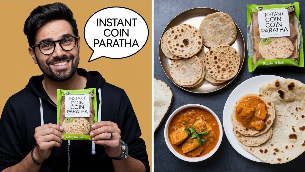 Coin parotta unboxing||yummy parotta ASMR Videos||Readymade parotta ...