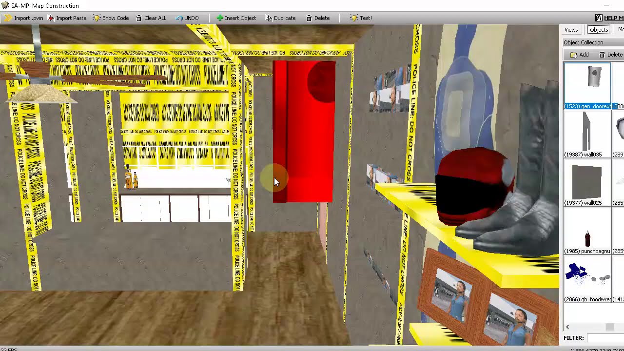 Cara Mapping Interior Tempat Umum Sederhana Rak Kecil Lemari di GTA ...