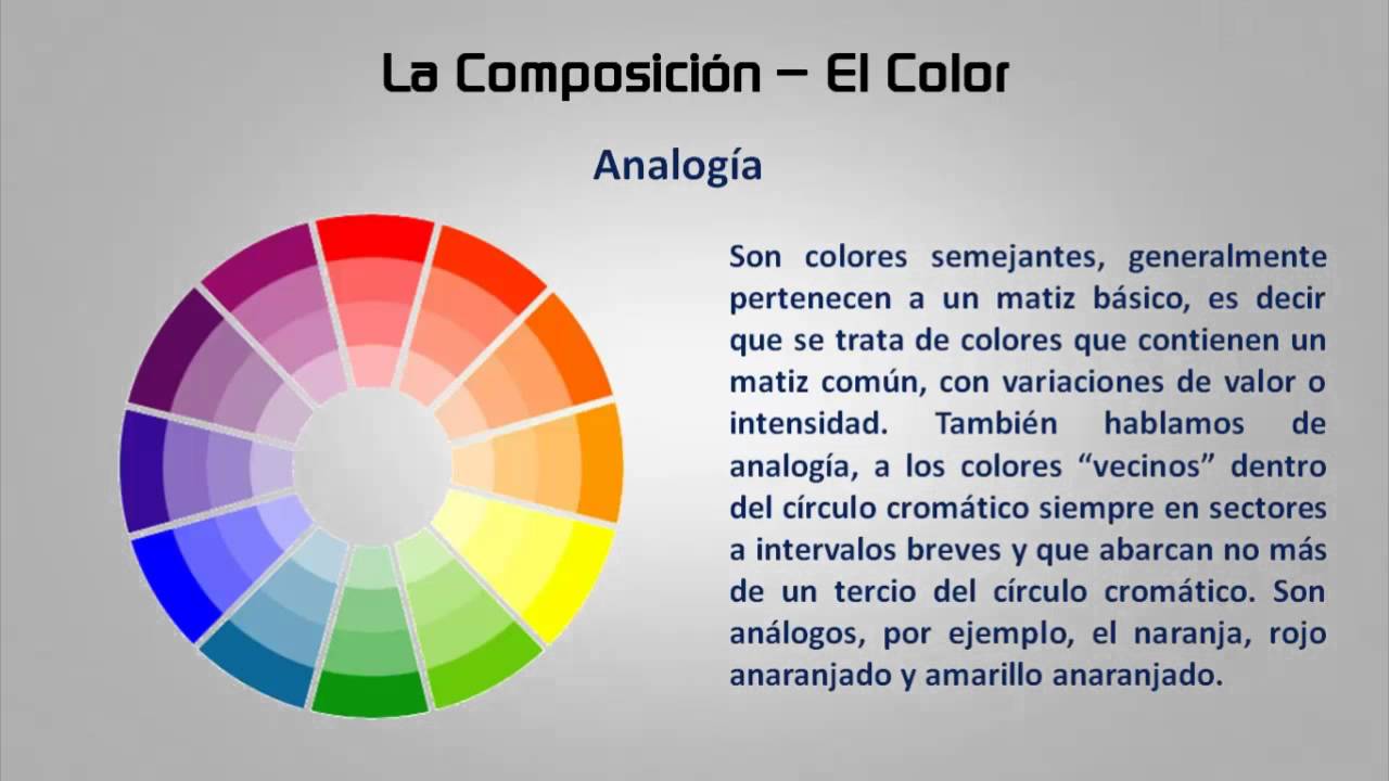 El color como elemento compositivo - YouTube