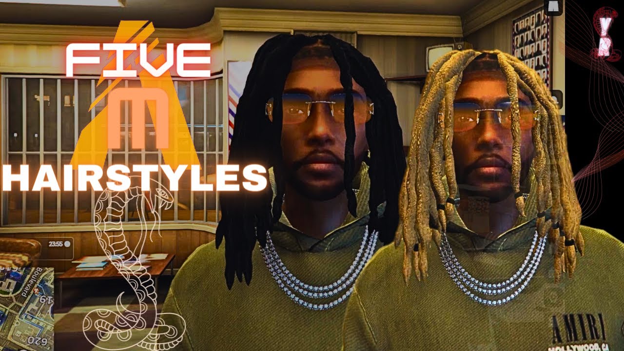 GTAV FiveM "HAIRSTYLES" - YouTube