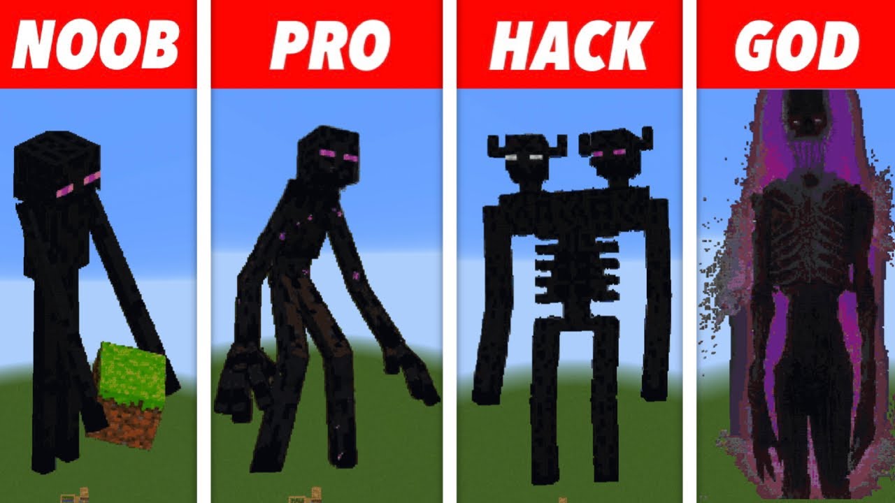 Minecraft Enderman Pixel Art