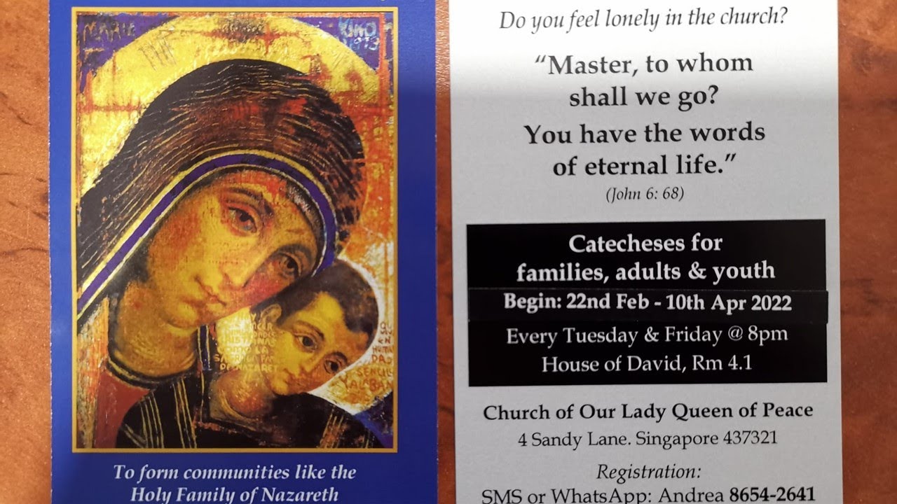 The Neocatechumenal Way (Catechesis for Families, Adults and Youths ...
