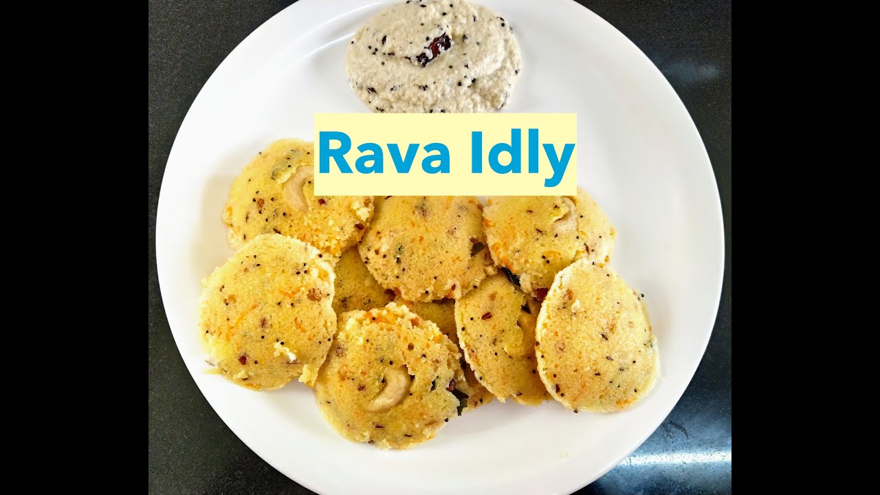 Rava Idly | South Indian Breakfast | Idly | Sooji Idly - YouTube