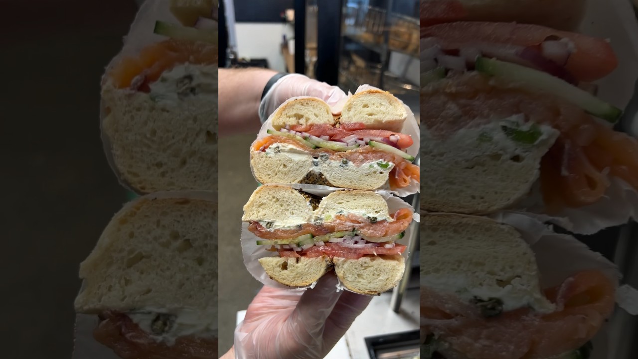 LOX N’ LOADED 🤤🤌🏻 an O’Bagel original on a hot n fresh everything 🥯 # ...