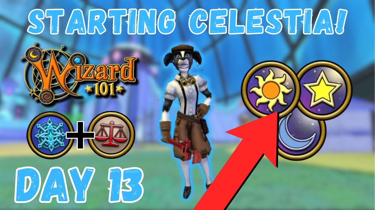 Wizard101: Celestia SNOOZEFEST! - Glacial Dunes Day 13 - YouTube