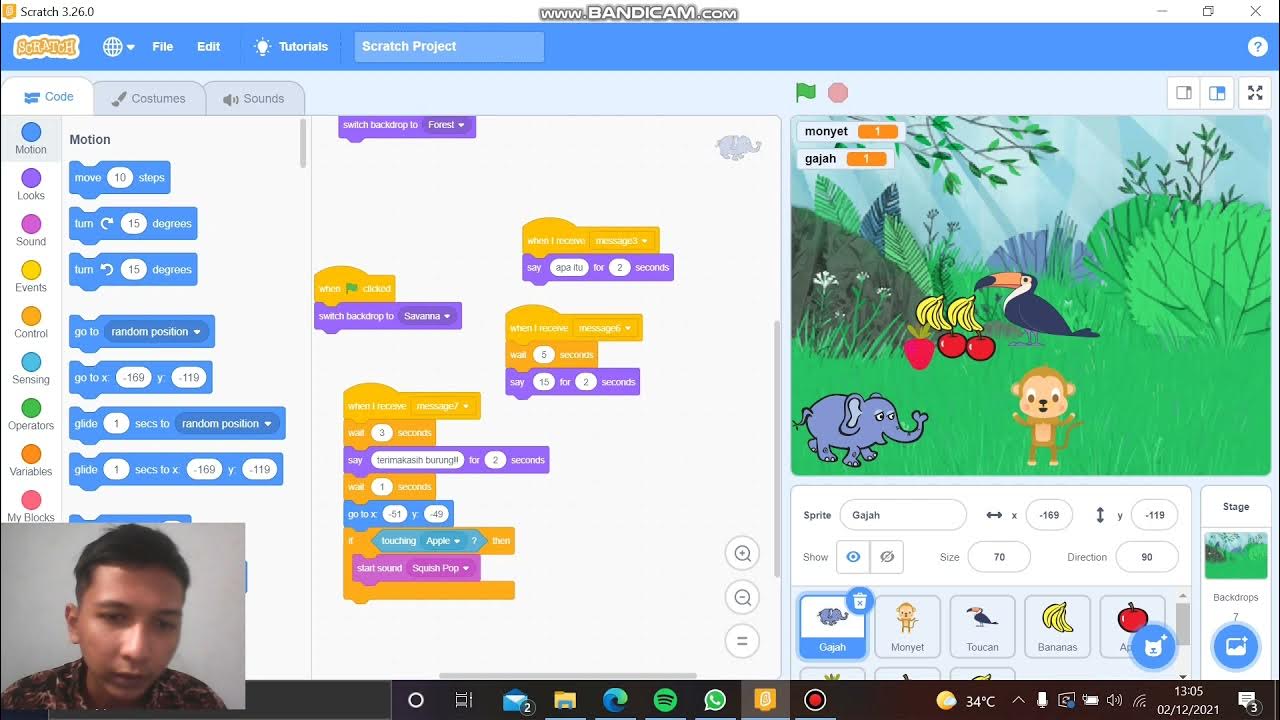 Video Animasi Scratch - YouTube