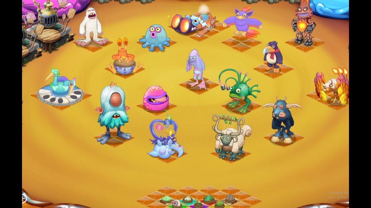Fire Oasis Full Song (My Singing Monsters) - YouTube