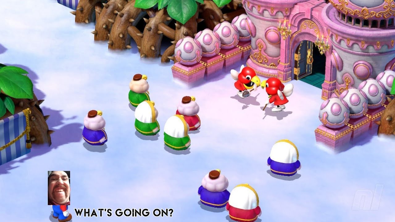 Super Mario RPG Part 8 - Made it to Nimbus Land & Fought Dodo The Big ...