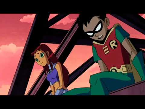 Robin stops Starfire for wanting to kiss her | RobStar | Teen Titans ...