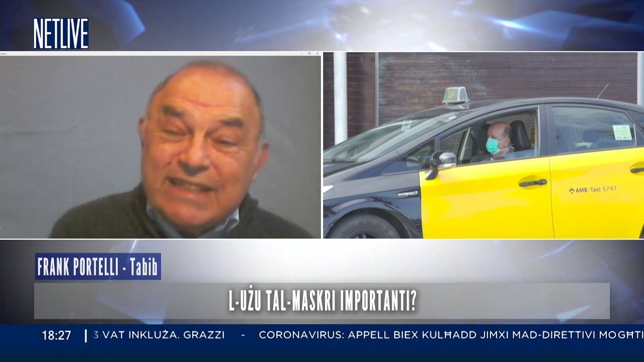 NET LIVE: Dr Frank Portelli COVID-19 - YouTube