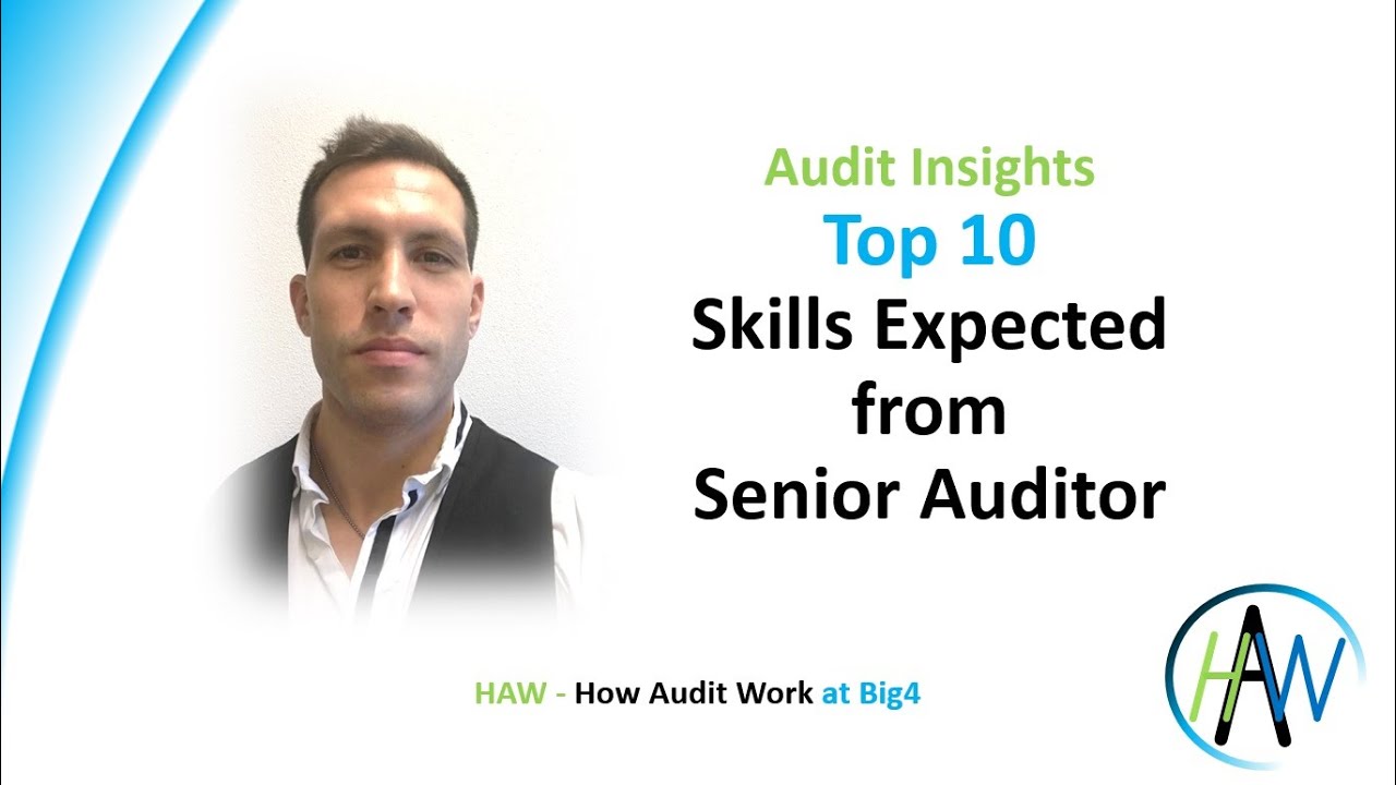 Top 10 - Skills Expected from Senior Auditor at Big 4 - Audit Insights ...