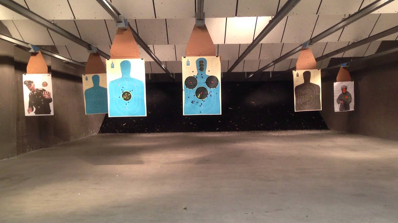H&K USP .45 at 7 yards - YouTube